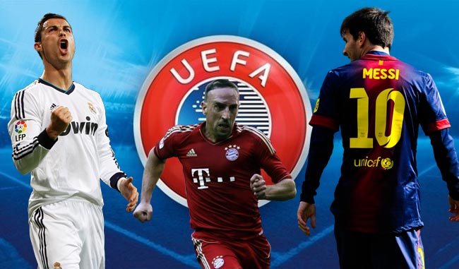 Messi, Cristiano y Ribéry, finalistas del premio UEFA — La 97 Radio ...