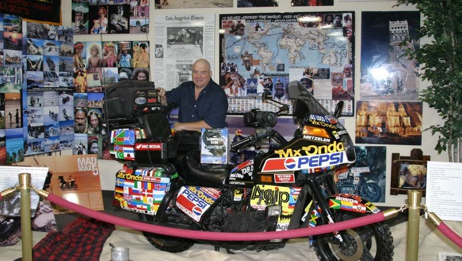 Emilio Scotto: El argentino que hizo el viaje en moto más largo de la ...