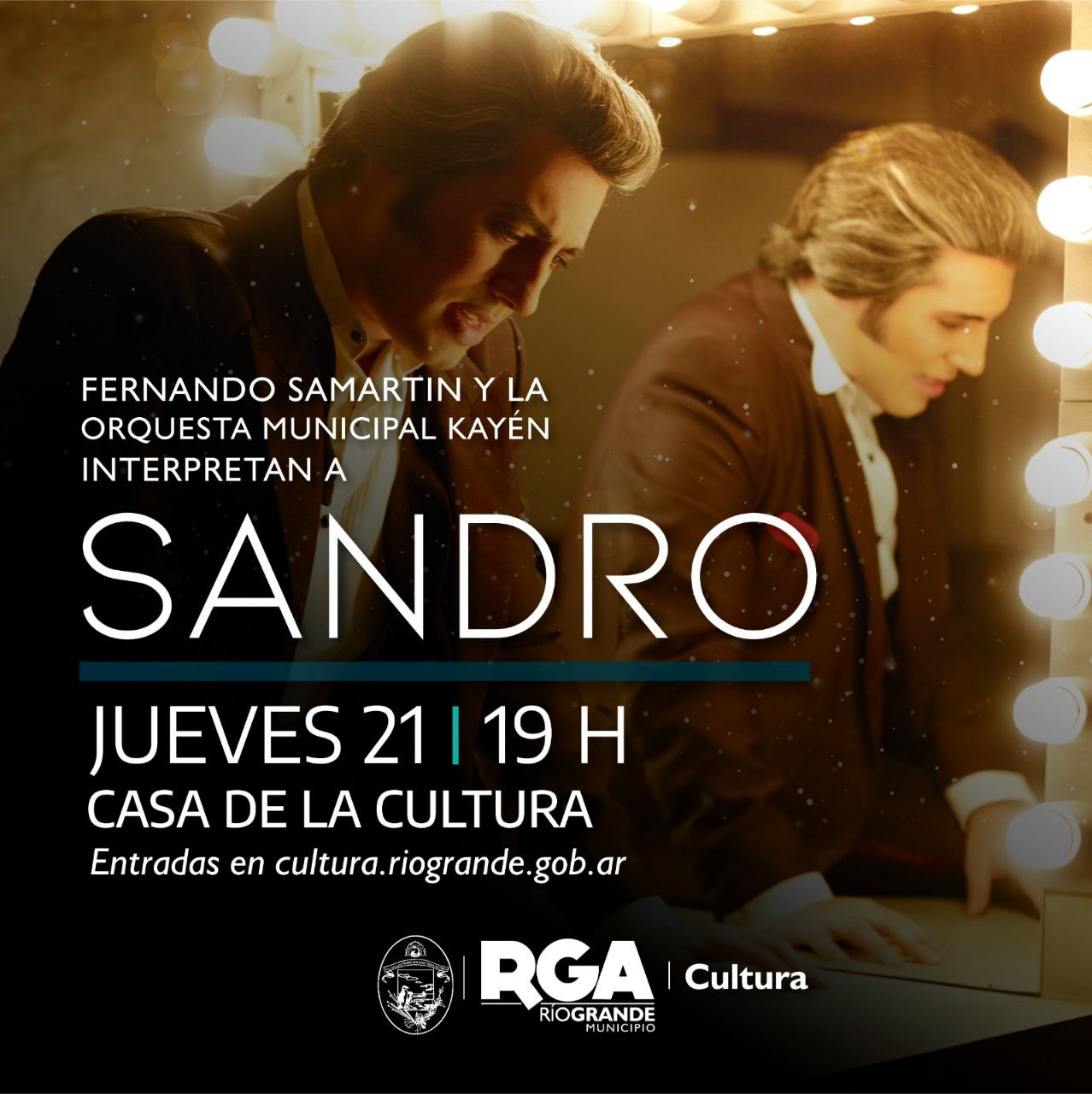 Por entradas agotadas se agrega una función del tributo a Sandro — La ...