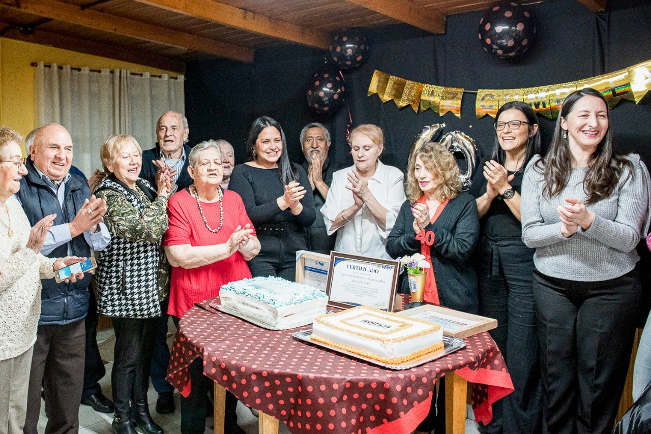 El centro de jubilados y pensionados "Río Grande" celebró su 40 ...